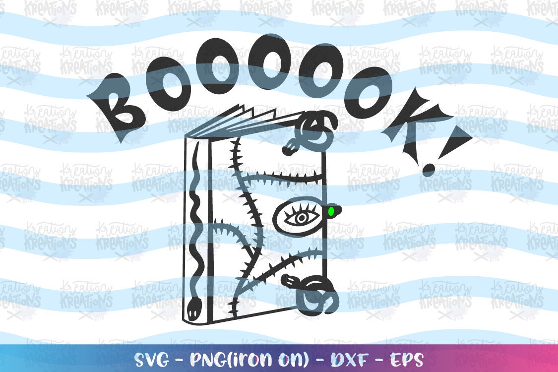 Booook SVG Hocus Pocus Svg Book Saying Svg Witch Book Svg - Etsy