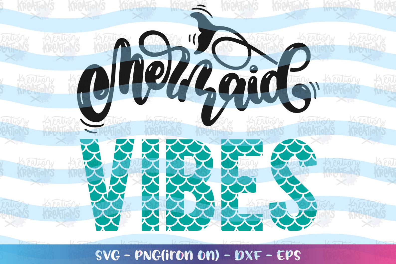 Mermaid Vibes SVG Mermaid Quote Svg Mermaid Sayings Cut - Etsy