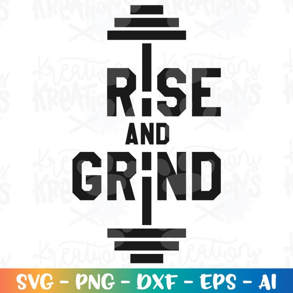 Rise and Grind - Etsy