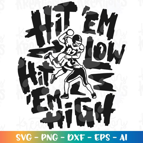 Football Cousin SVG Files for Cricut and Silhouette Cameo | Etsy