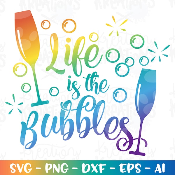 Life is the Bubbles - Etsy