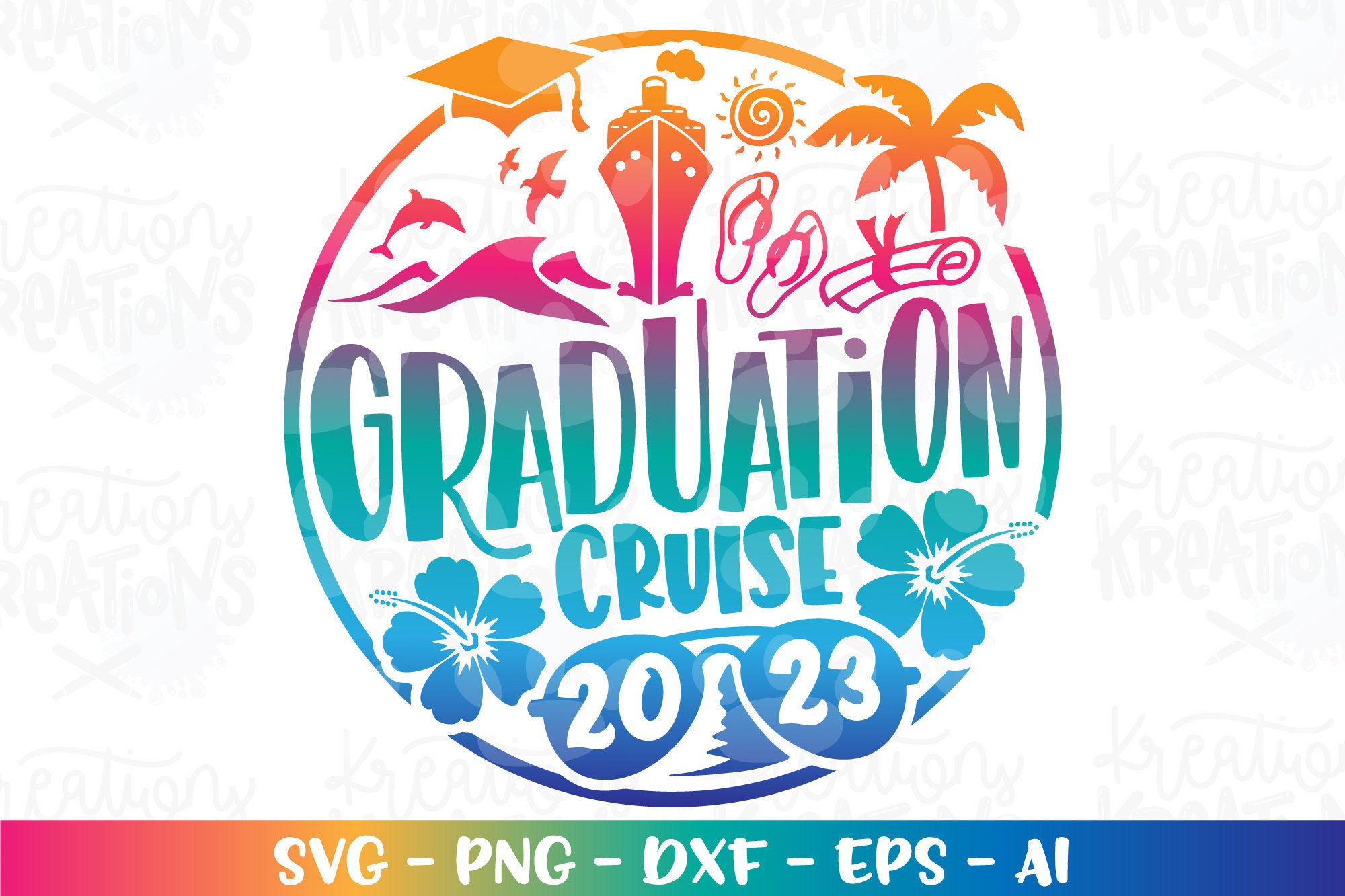 Cruise Ship Svg Graduation Cruise Emblem Cruisin' Cruise - Etsy