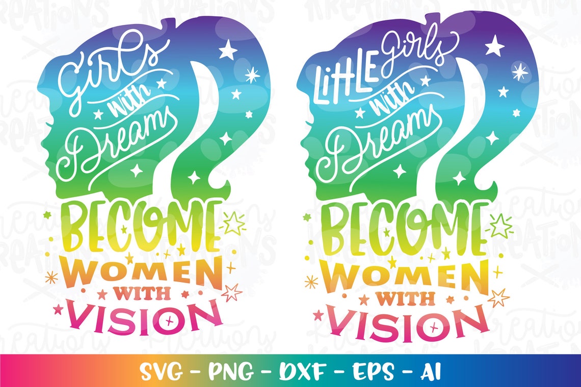 Girl Quote SVG Woman Quote Saying Inspire Women's Day | Etsy