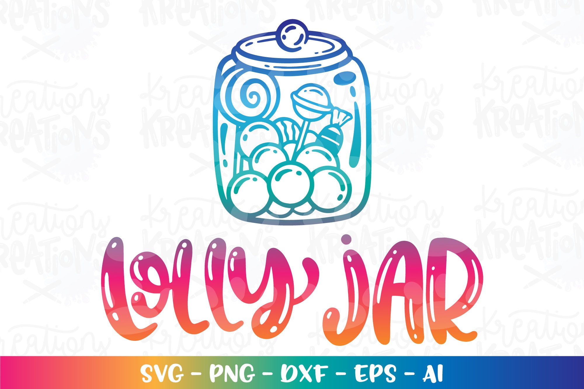 Halloween Candy Jar Clip Art