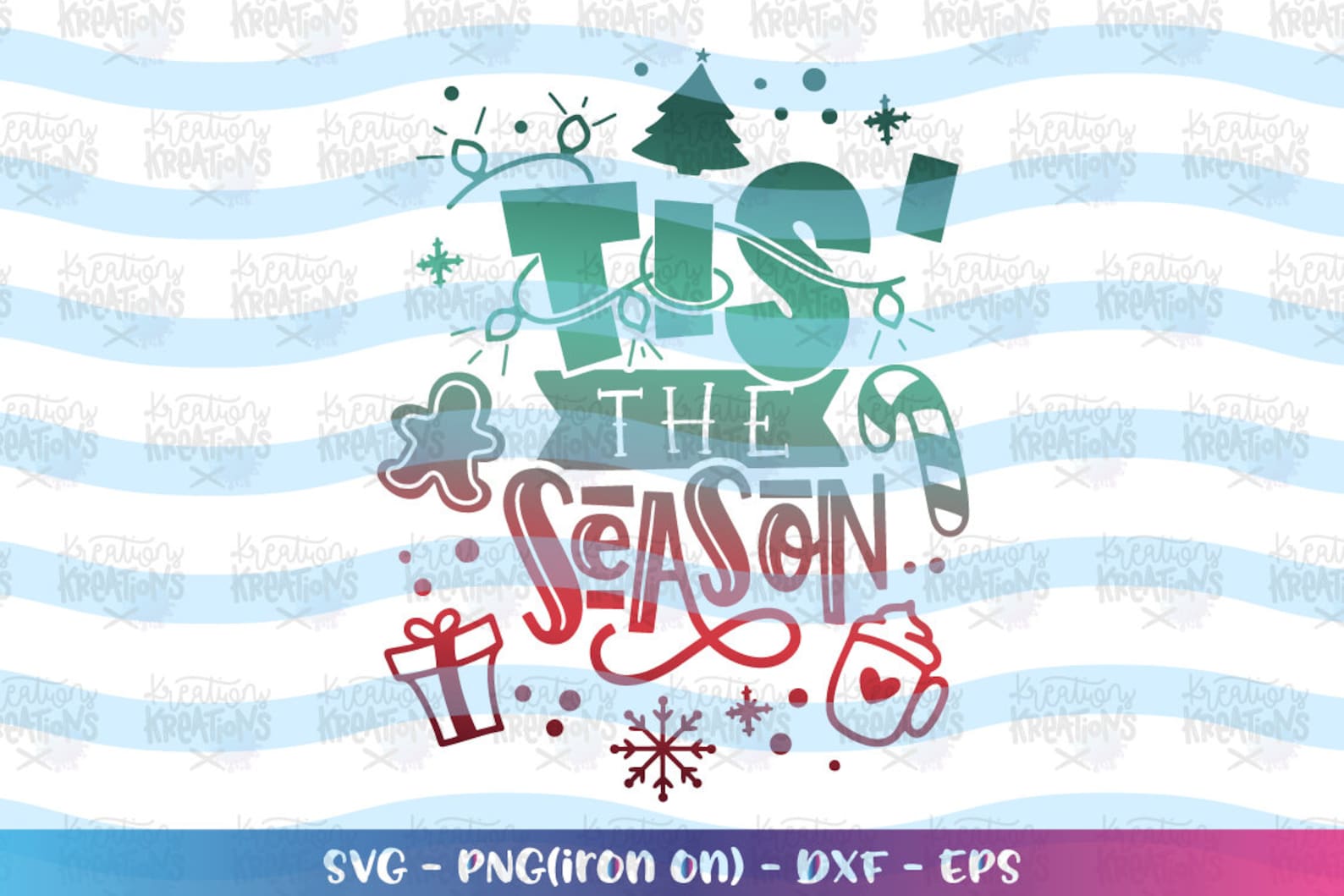 Tis' the Season SVG Christmas Season SVG Winter quote svg | Etsy