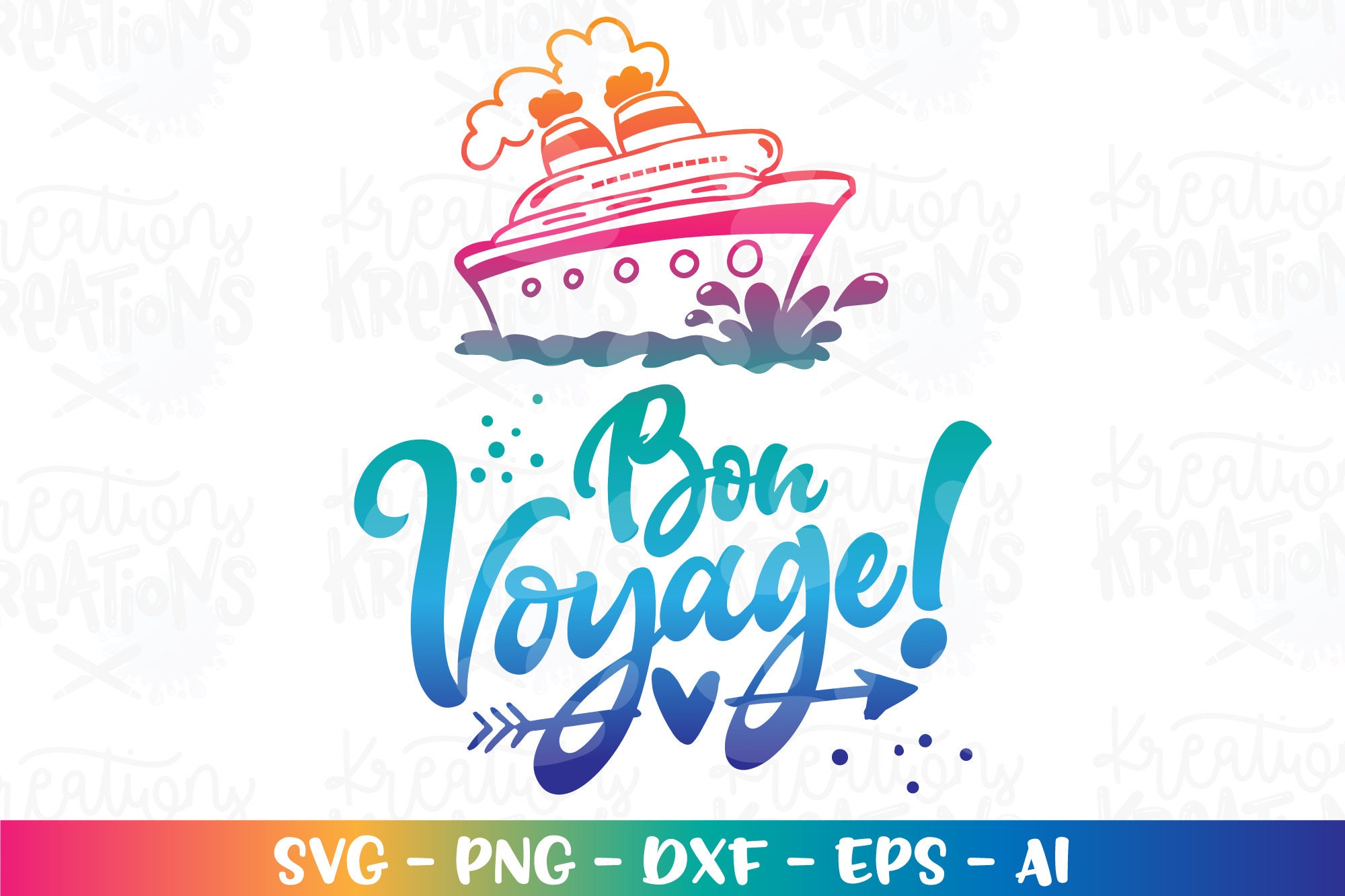 Bon Voyage SVG I Have No Cruise Control SVG Cruise Ship Quote Boat Svg ...