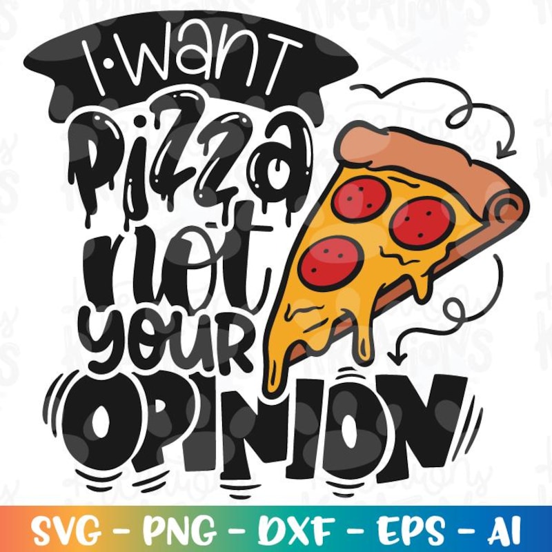 Motivational Quote Pizza - Etsy