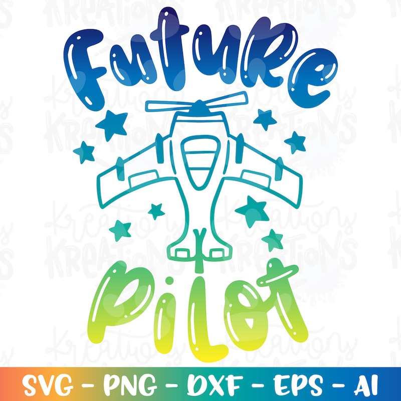 Future Pilot Svg - Etsy