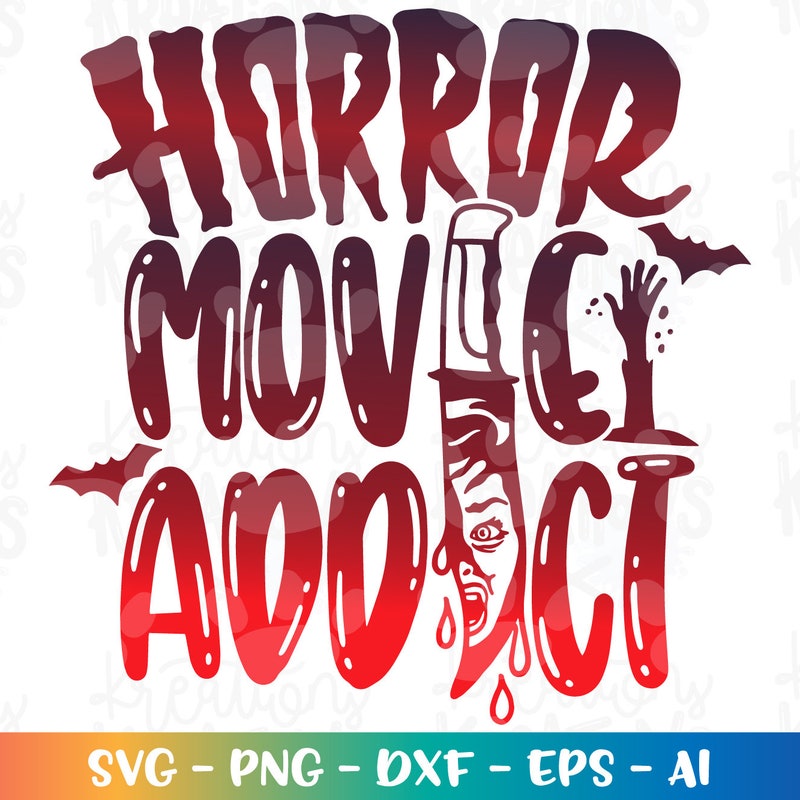 Horror Movie Svg - Etsy