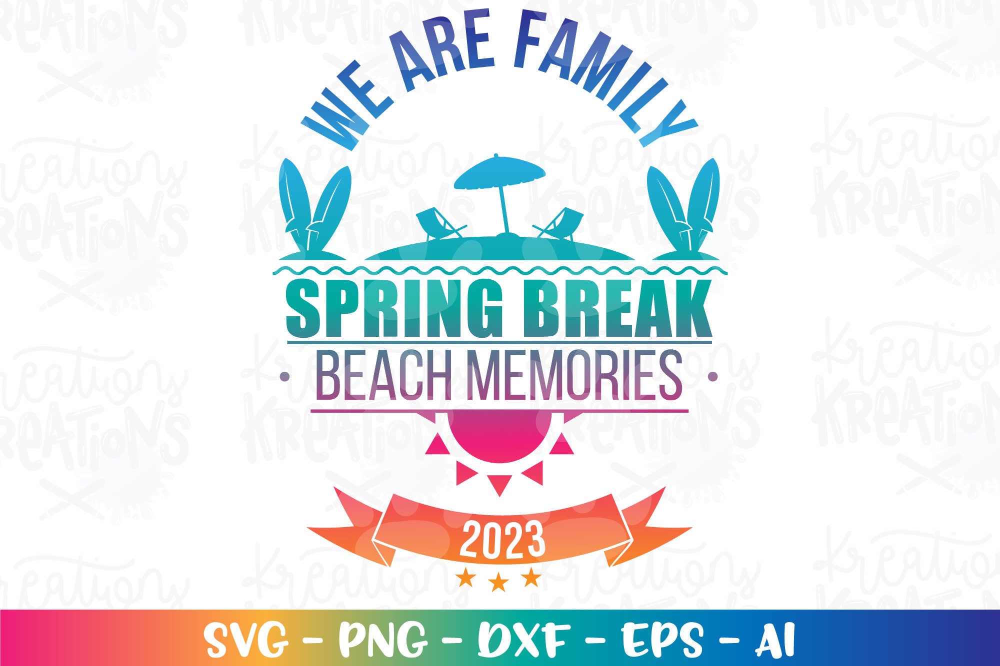 Family Vacation Svg Spring Break Svg Summer Beach Memomries - Etsy