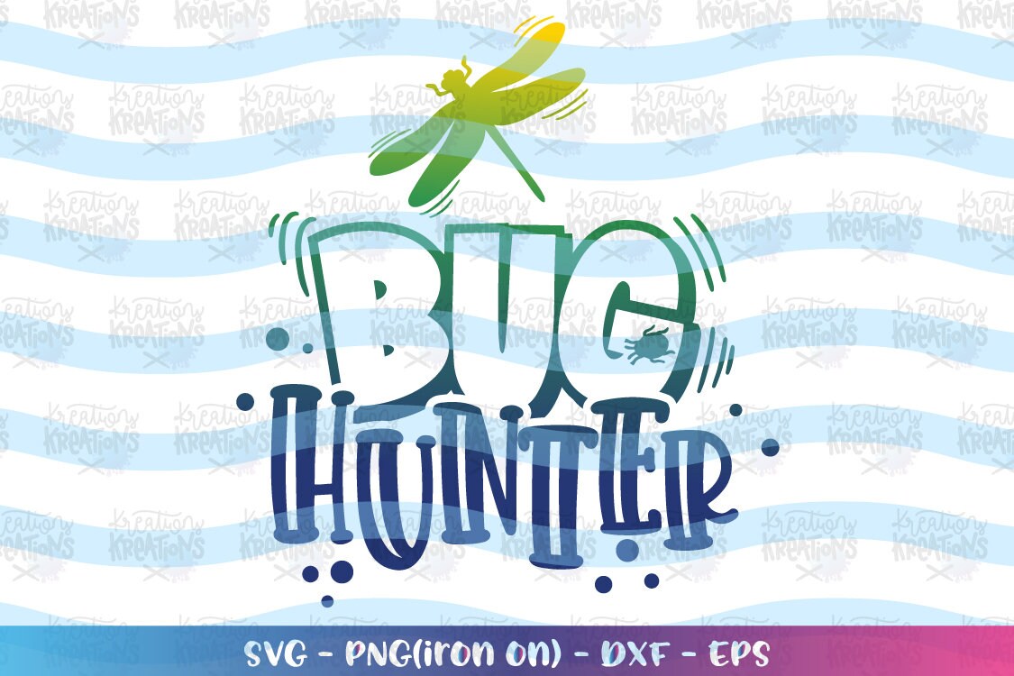Bug Hunter svg Bugs camping kids shirt desgin hand drawn svg | Etsy