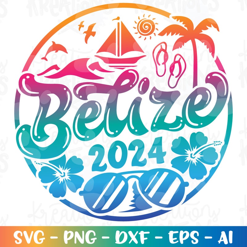 Belize Svg - Etsy