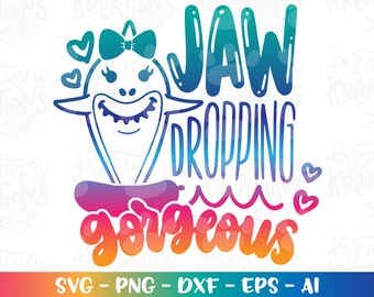 Cute Jaw Svg - Etsy