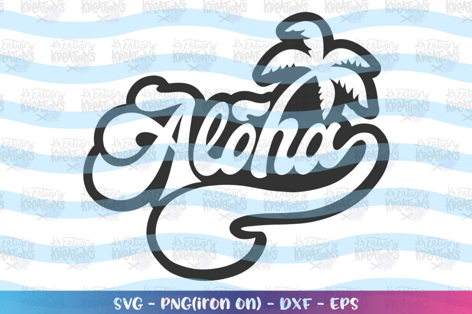 Aloha SVG Hand Lettered Svg Hand Drawn Svg Beach Quote Print | Etsy