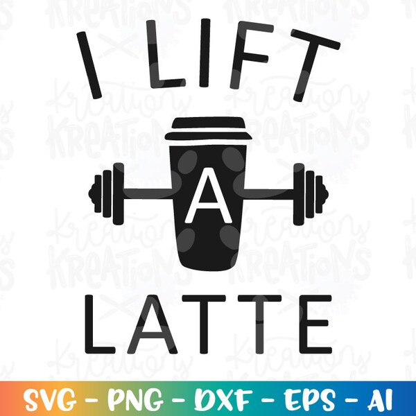 Latte Svg - Etsy