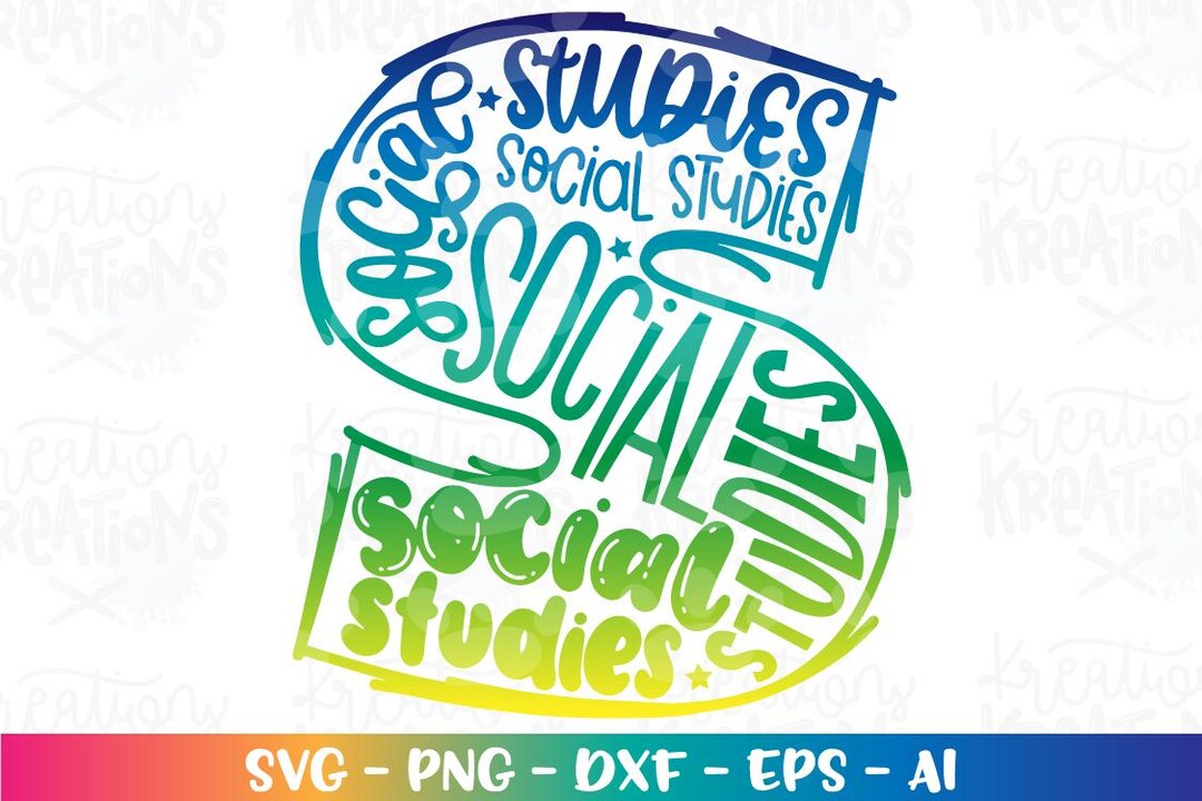 Social Studies SVG Social Studies Back to School Helpers Svg Print Cut ...