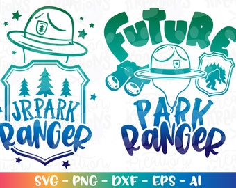 Junior Ranger Svg - Etsy