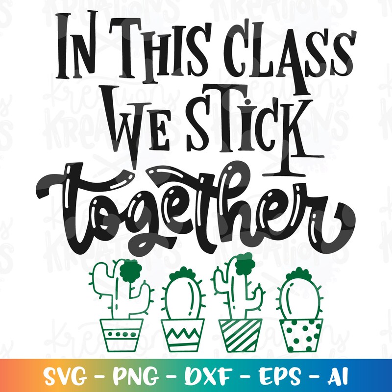 Cactus Classroom Sign - Etsy