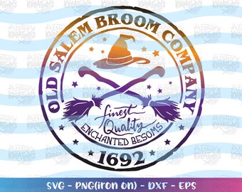 Salem Broom Svg | Etsy