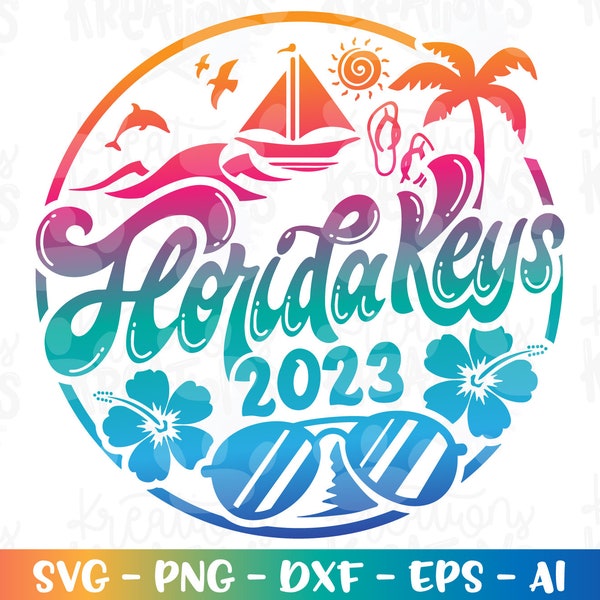 Florida Keys Card - Etsy