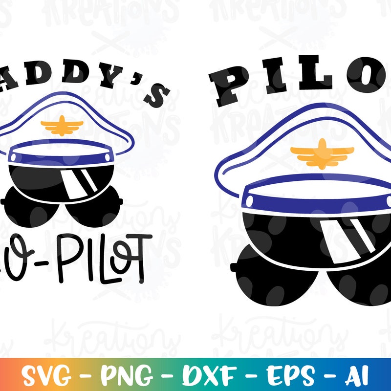Pilot Svg - Etsy