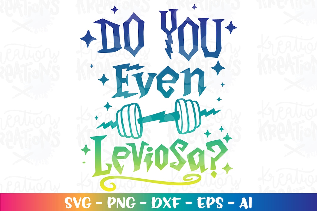 Gym Wizard Do You Even Lift? SVG Magic Dumbbell Funny Gym Quote Fitness ...