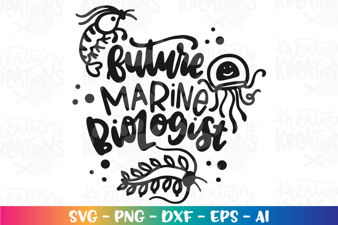 Future Marine Biologist Svg Baby Underwater Diving Shirt Print - Etsy