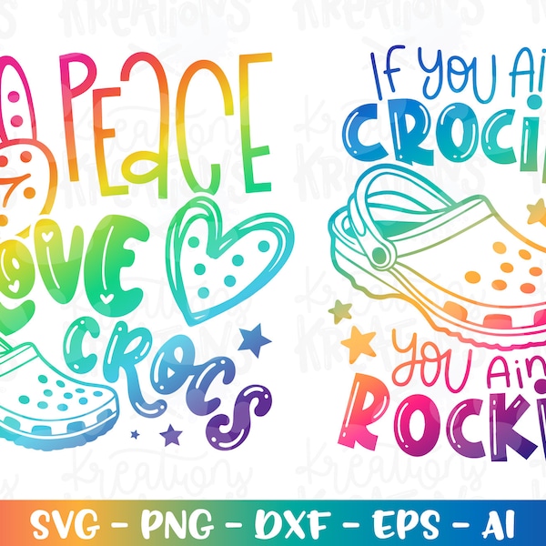 Crocs Svg - Etsy