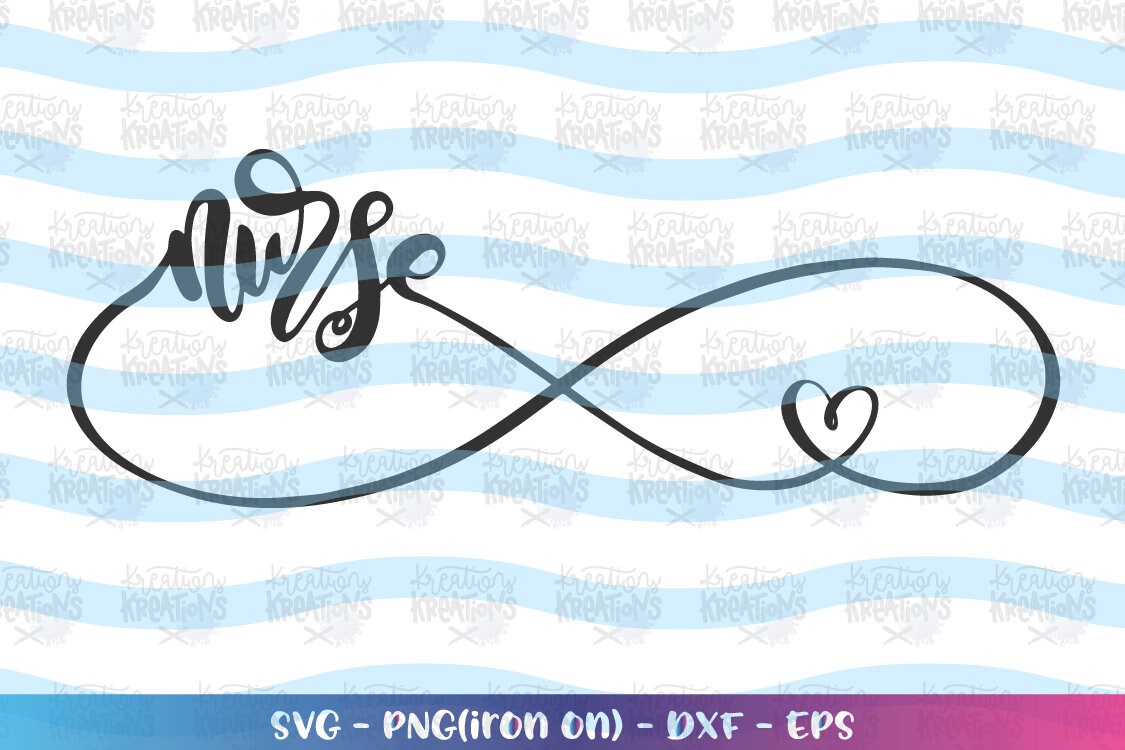 Art & Collectibles Drawing & Illustration CNA Infinity SVG DXF Decal or ...