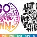 Go Fight Win SVG Football Season Super Football Hit Em Low Quote Print ...