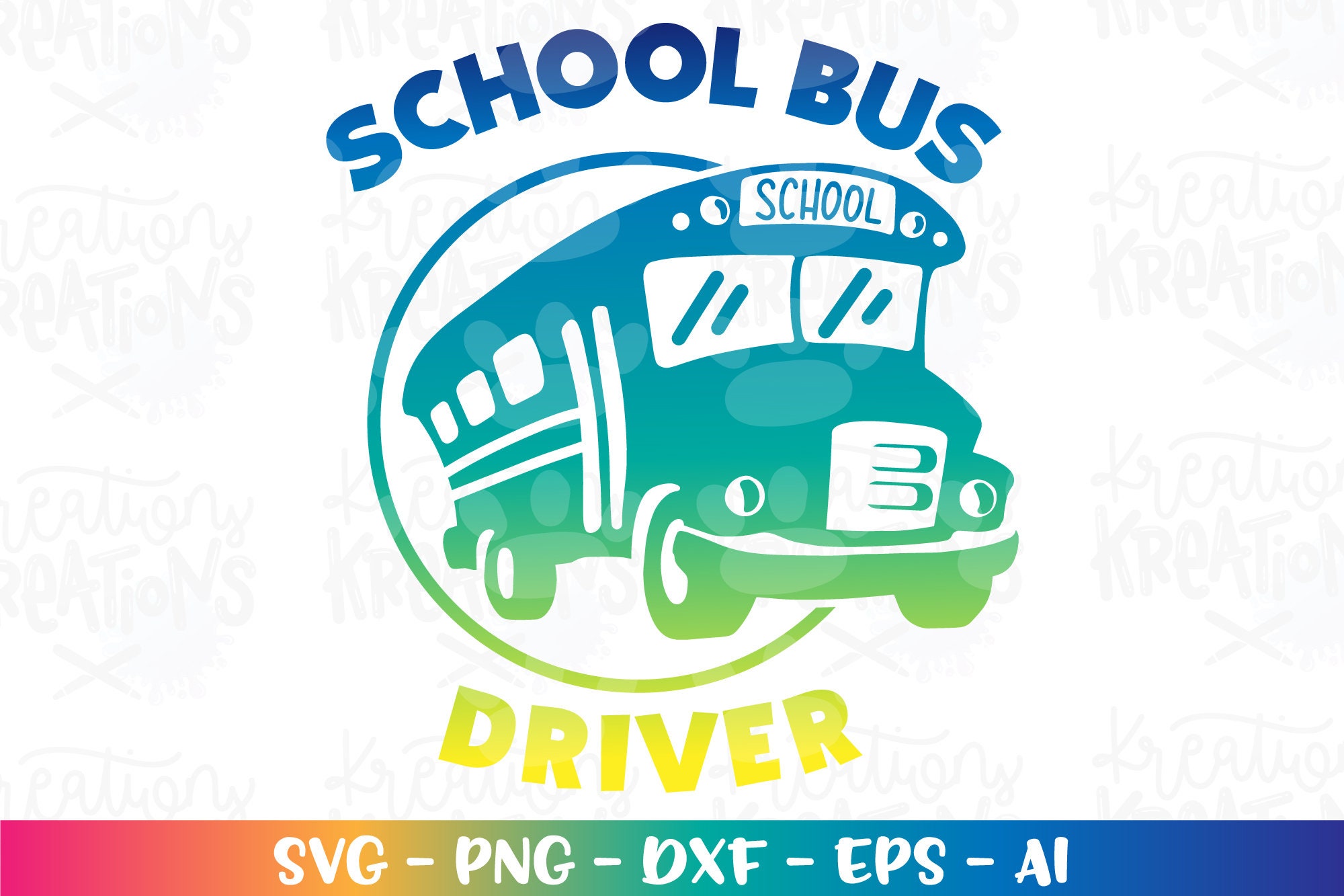 School Bus Driver Svg School Bus Schoolbus Back to School Svg Print ...