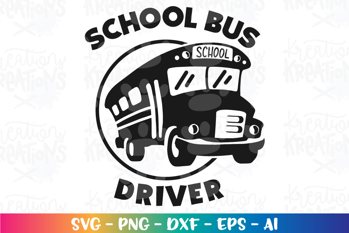 Stick Figure Bus Driver Cartoon