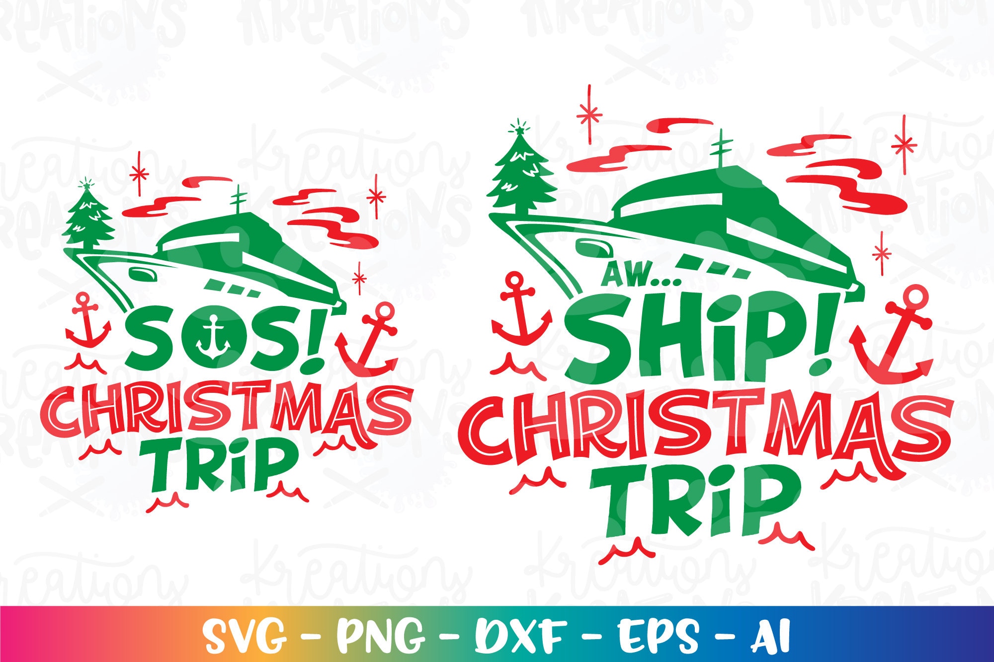 Cruise Ship Svg Aw Ship Christmas Trip Cruise Ship Print Iron - Etsy
