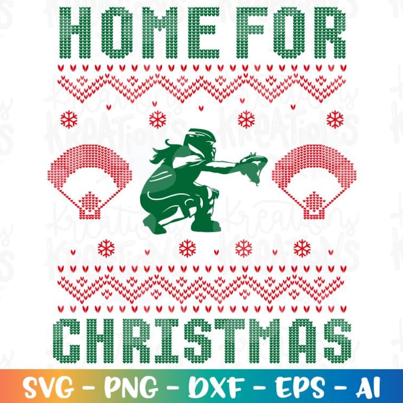 Softball Ugly Sweaters - Etsy