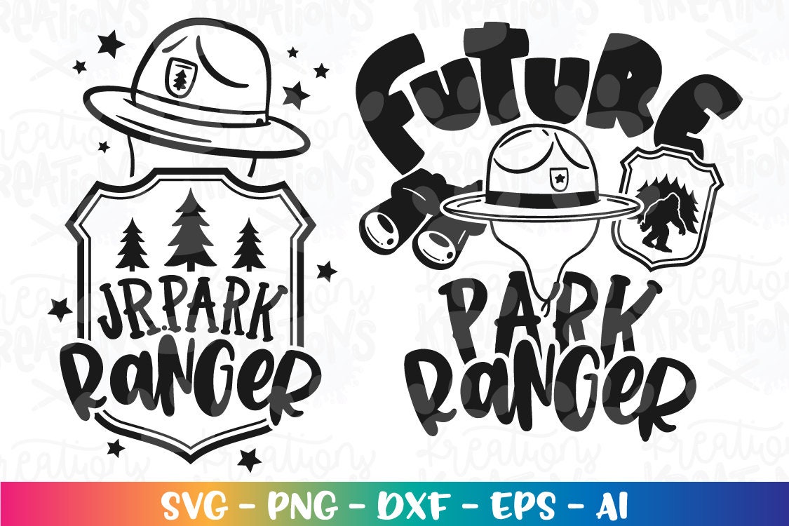 Future Park Ranger Svg Junior Camping Forest Yeti Hat Baby - Etsy