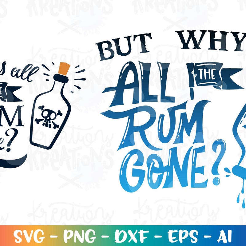 Rum Svg - Etsy