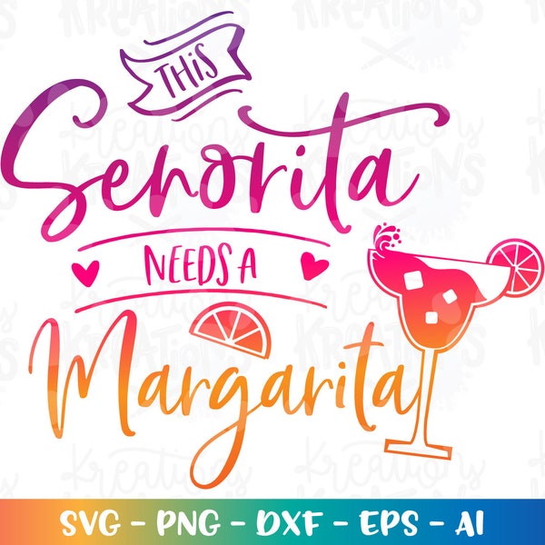 Margarita Svg - Etsy