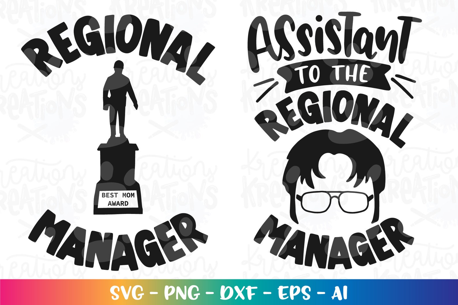Regional Manager Assistant to the Svg Mom Matching Shirts Cute Baby SVG ...
