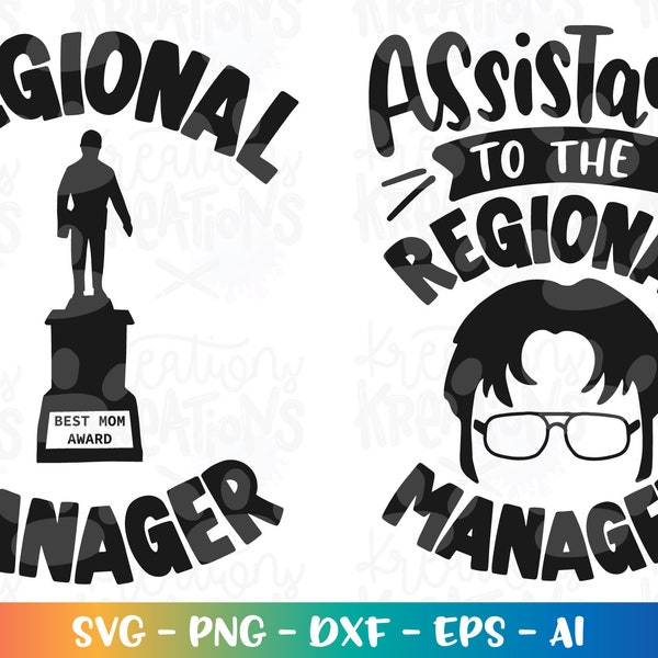 Regional Manager Png - Etsy