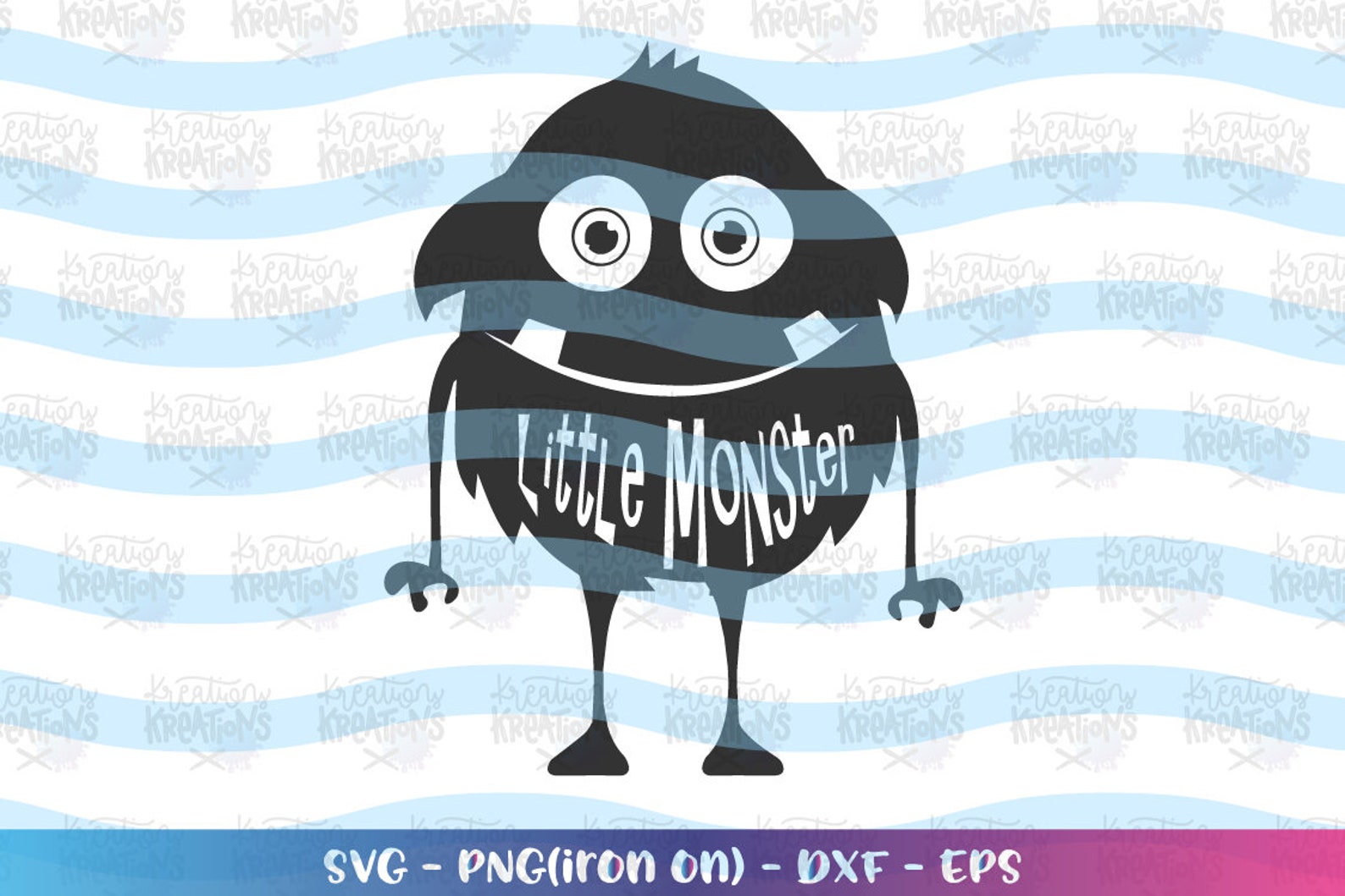 Monster SVG Cute SVG Little Monster Svg Print Iron on Baby Svg | Etsy