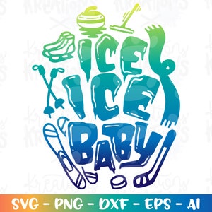 Winter Sports Svg Skiing Ice Skating Ice Hockey Snow Season Snowing ...