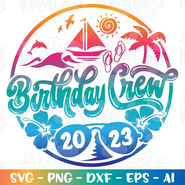 Color Crew Birthday - Etsy