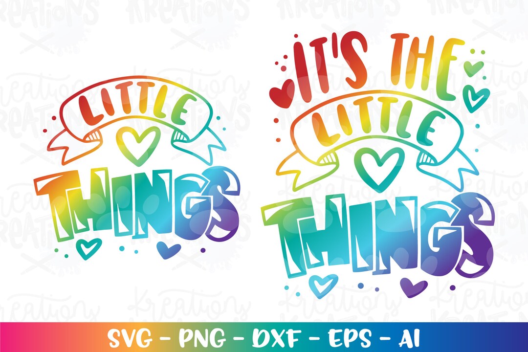 It's the Little Things Svg Little Things Svg Baby Newborn Mom and ...