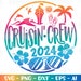 Cruise Ship Svg Cruisin' Crew Emblem Cruise Shirt Print Svg Decal Cut ...