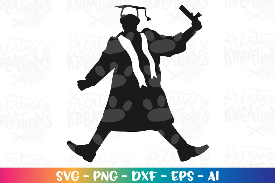 BOY Grad Clip Art Svg Boy Graduation Boy Grad Jump Design Print Iron on ...