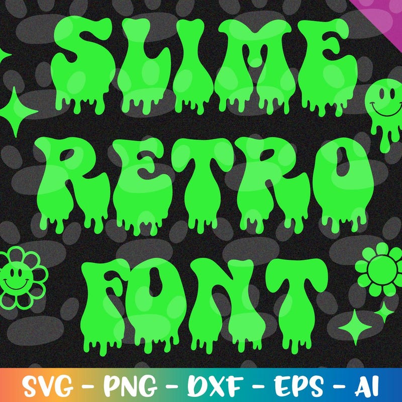 Slime Svg - Etsy