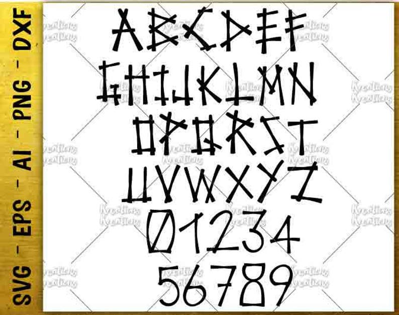 Happy Camper svg alphabet camper letters camper alphabet font | Etsy