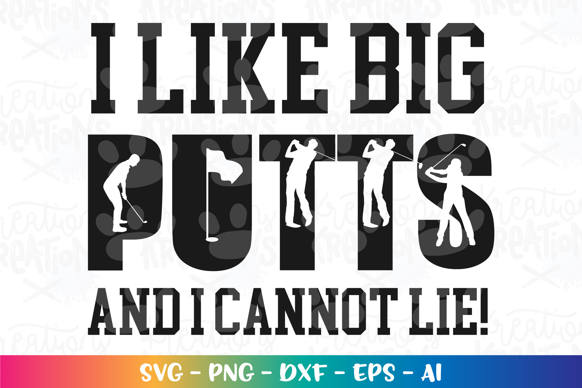 I Like Big PUTTS and I Cannot Lie SVG Golf Quote Sayings Funny Iron on ...