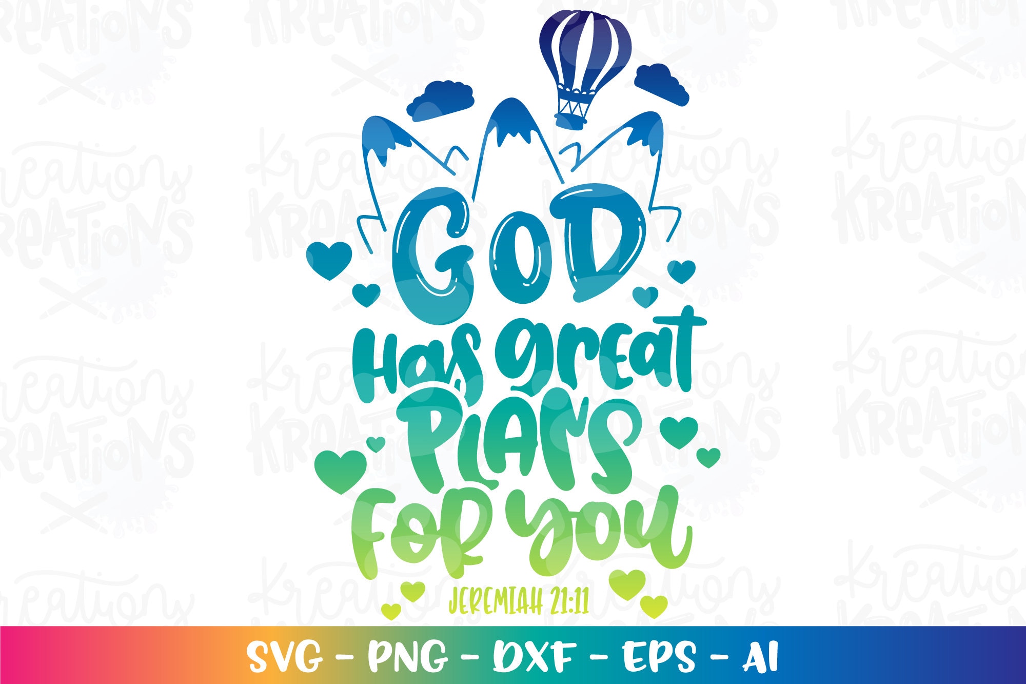 God Has Great Plans for You Svg Jeremiah 21:11 Adventure Verse - Etsy