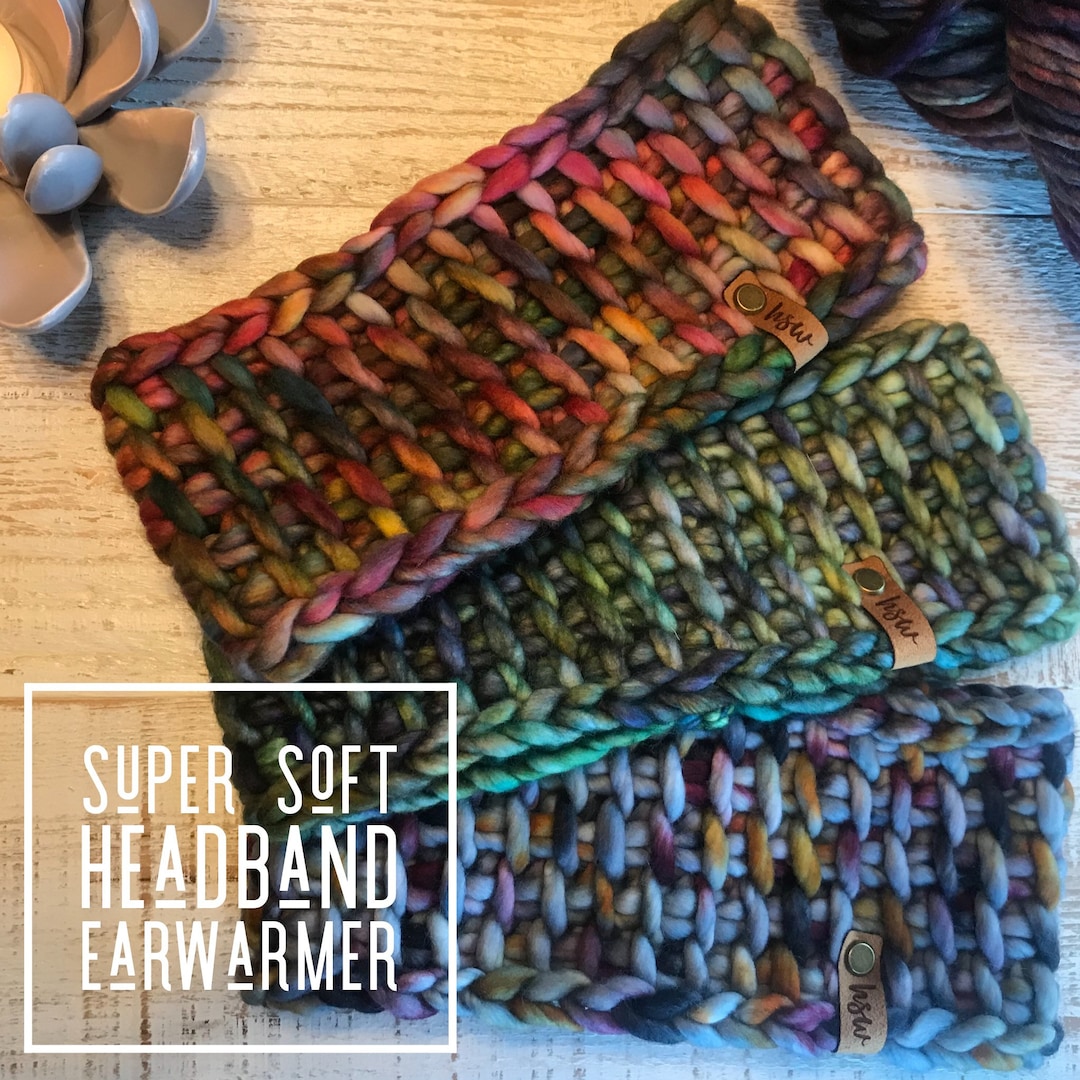 100% Merino Wool Earwarmer - Etsy
